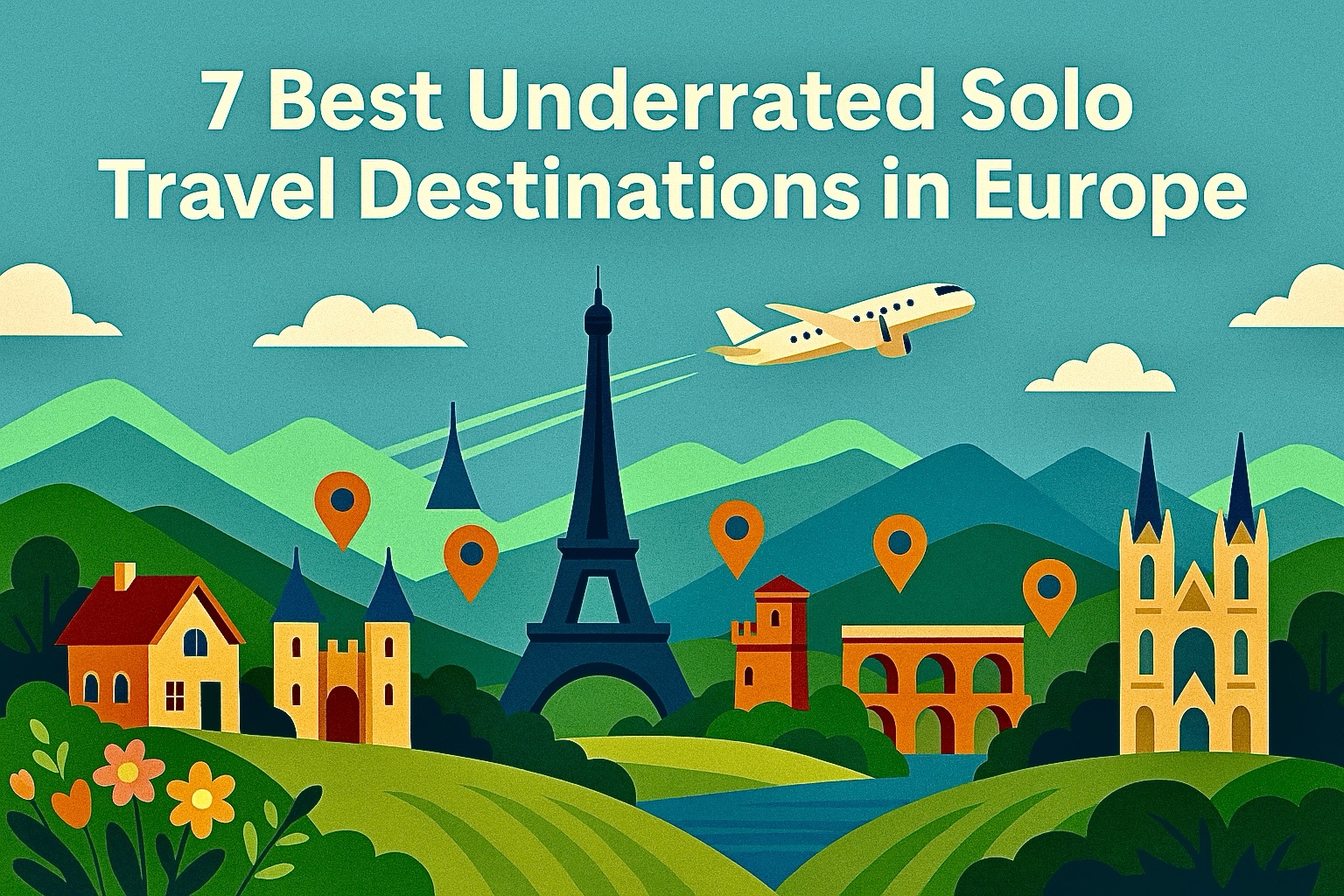 7 Best Underrated Solo Travel Destinations in Europe | The Compass Dial